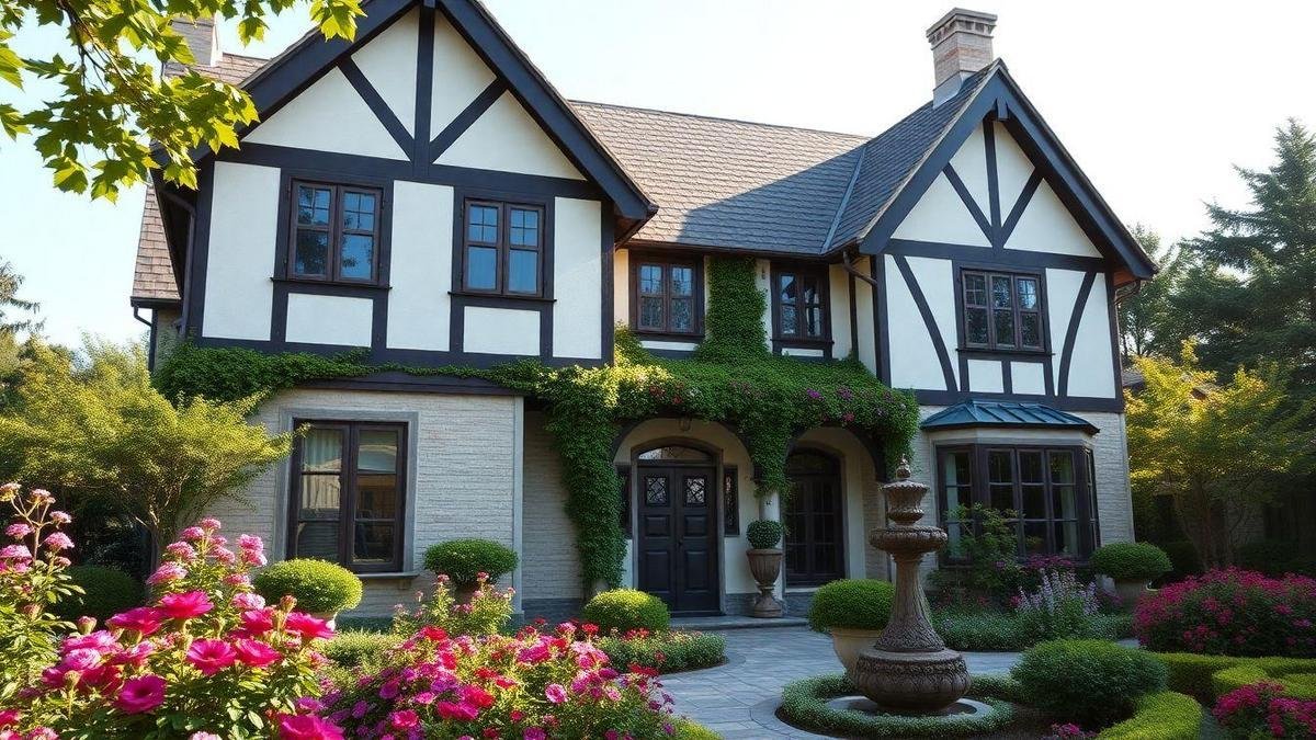 Estilo Tudor para Projetos Residenciais Inspiradores